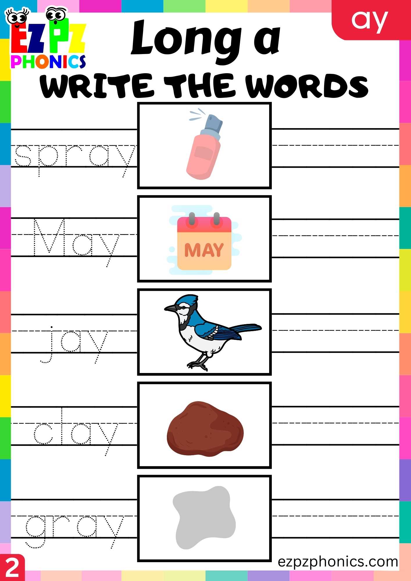 AY WORDS LONG A - ezpzphonics.com